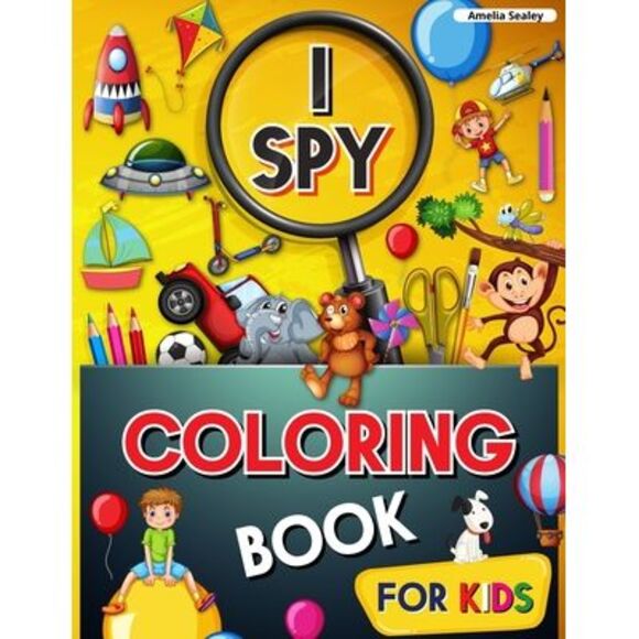 Amelia Sealey | Other | I Spy Coloring Book For Kids Coloring And ...